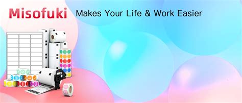 Misofuki 2 6 Rolls 4500 Labels Green Circle Direct