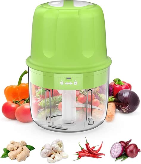 Gvaviy Mini Electric Vegetable Chopper 250ml Cordless