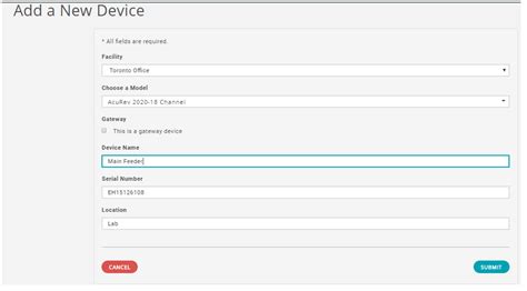 Adding The AcuRev Web To AcuCloud Accuenergy