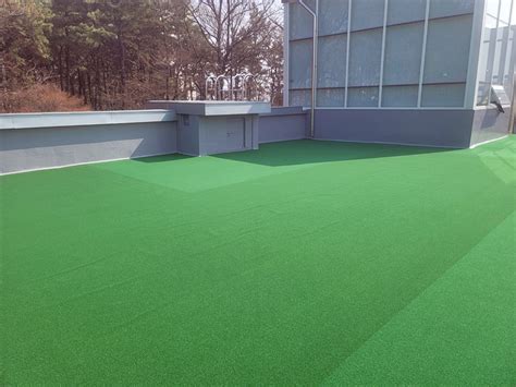 옥상 인조잔디 시공 늘봄그린 시공실적 유지관리