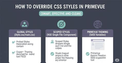How To Override Css Styles In Primevue Smart Effective
