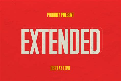 Extended Font Download Free Fonts