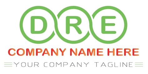Premium Vector Dre Letter Logo Design