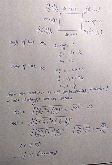 64 the lines 8 x 4 y 1 8 x 4 y 5 4 x 8 y 3 4 x 8 y