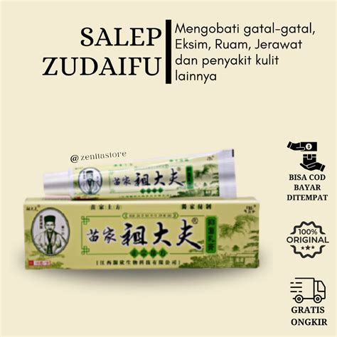 Jual Salep Zudaifu Original 100 Obat Gatal Alergi Dan Penyakit Kulit
