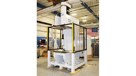 Press Provides 500 Kilonewtons Of Force Assembly