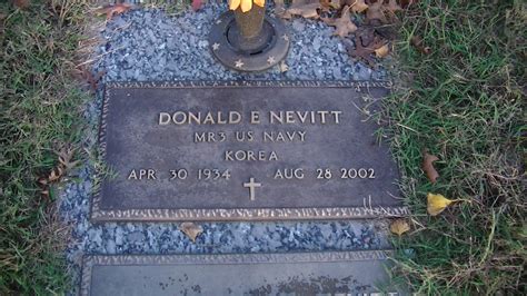 Donald E Nevitt 1934 2002 Find A Grave Memorial