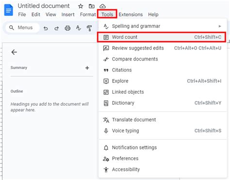How To Check Word Count On Google Docs Simple Guide
