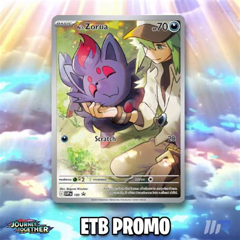 Mystic Rips Ns Zorua Promo From The Journey Together Etb Has Been