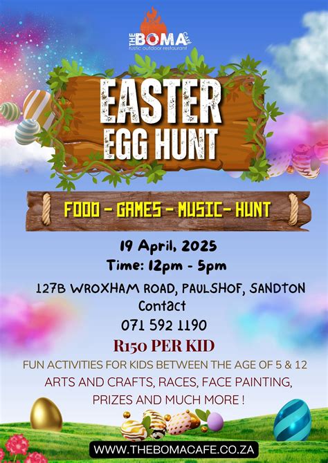 Book Tickets For Easter Hunt