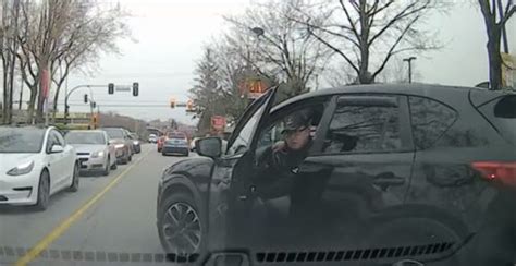 Richmond Road Rage Aggressive Driver Nearly Runs Car Off Road Video