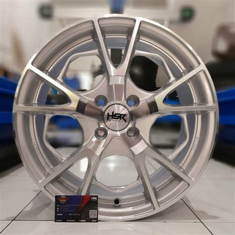 Jual Velg Hsr Eximius Ring 15 Pcd 4x100 Mobil Swift Freed Splass Dll Shopee Indonesia