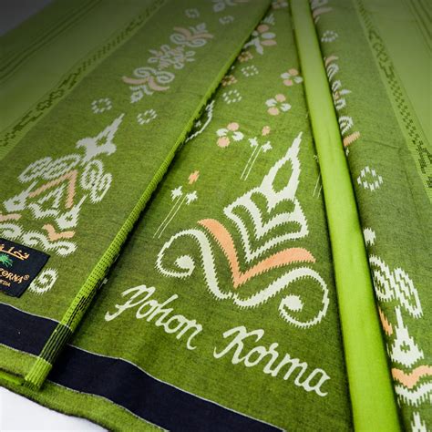Sarung Pohon Korma Masterpiece Motif Sutera Dobby Sarung Pohon Korma