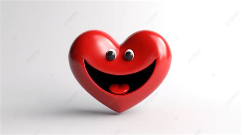 깨끗한 흰색 배경에 쾌활한 마음의 3d 렌더링 심장 박동 심장병 환자 심장학 배경 일러스트 및 사진 무료 다운로드 Pngtree