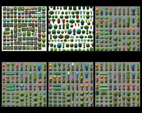 2d Assets Plants Bundle By Pixelgameresources On Deviantart