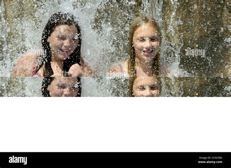 1415andrsamantha Bayliss Age 11 Cassandra Slagle Age 11 And Emily Bayliss Age 7 Cool Down