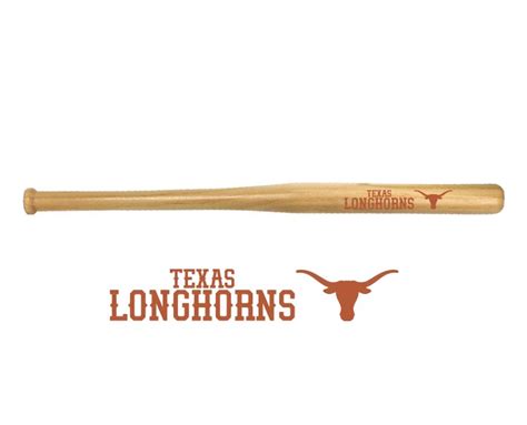 Texas Longhorns Baseball Bat Jenkins Enterprises