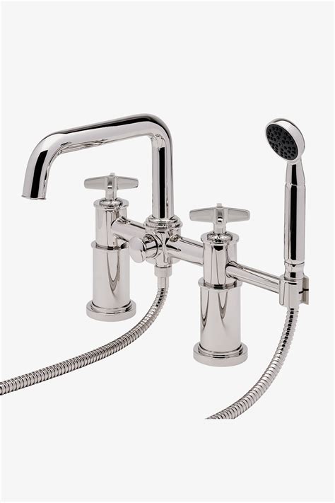 Henry Chronos Concealed Tub Filler With Handshower And Cross Handles