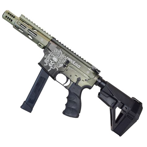 Ar 15 Pistole 9mm Cmmg Banshee Mkgs 9mm Ar 15 Pistol With Midnight