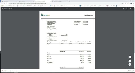 Pay Statements