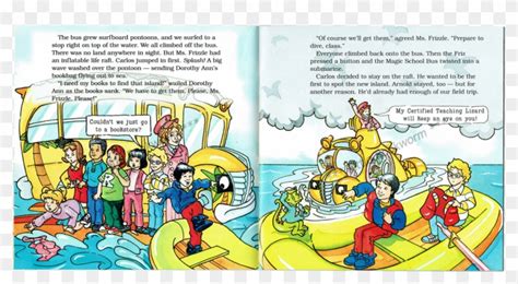 Magic School Bus Blows Its Top Book Hd Png Download 1000x1000