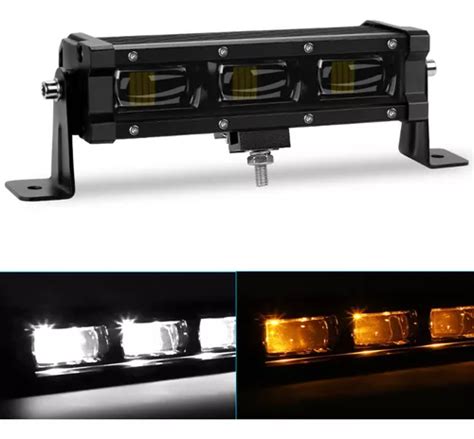 Lâmpada De Condução 6d Slim Light Bar De 8 Polegadas Cor Du Parcelamento Sem Juros