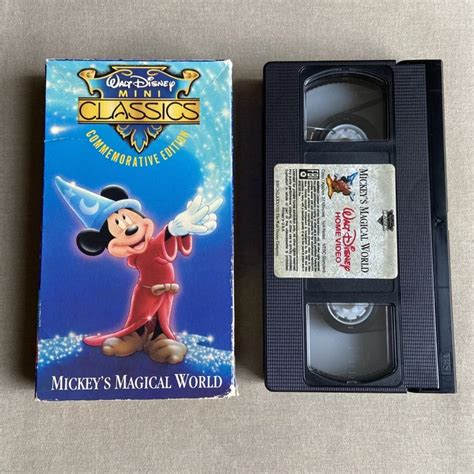 Walt Disney Mini Classics Mickeys Magical World Vhs 1988 Animated Shorts Set £267 Picclick Uk