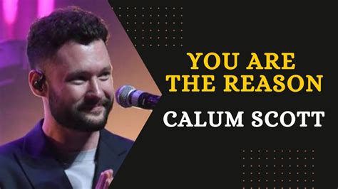 Calum Scott You Are The Reason Karaoke And Lyrics Youtube