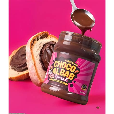 Choco Albab Choco Spread Hazelnut 350g Shopee Singapore
