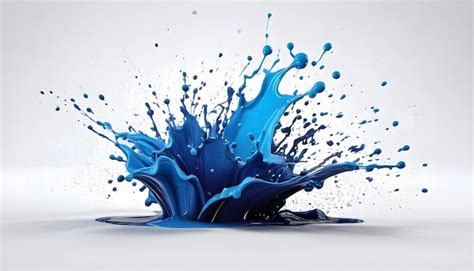 Premium Photo Ink Splash