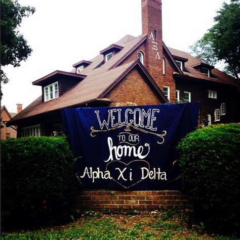 Alpha Xi Delta Banner Banner Sorority Axid Alphaxidelta Uiuc