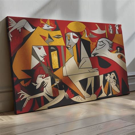 Pablo Picasso Guernica Style Canvas Pablo Picasso Abstract Canvas