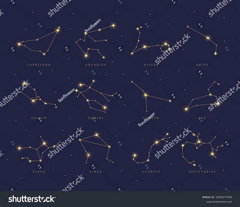 Aries Star Constellation Map