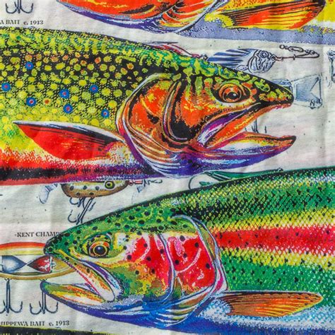 Bandana 4 Trout Pattern Adrenalin Flies