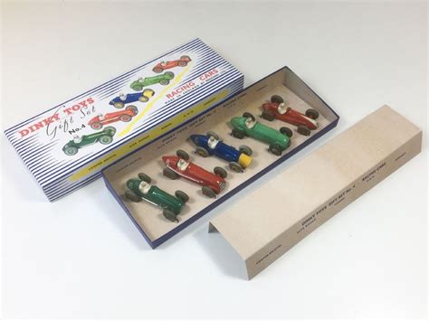 Dinky T Set No 4 Racing Cars 1950s Vintage Toys And Games
