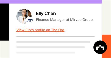 Elly Chen Finance Manager At Mirvac Group The Org
