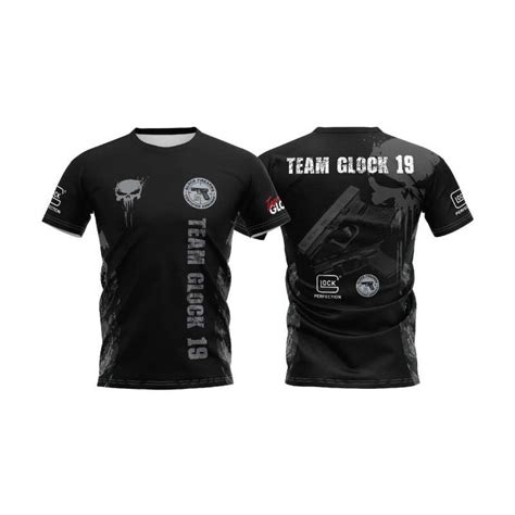 เสื้อยืดทีม Glock คอลเลกชันที่ดีที่สุด ผ้าใส่สบาย แห้งเร็ว ไม่เหงื่อ