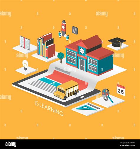 3d Building Tablet Stock Vector Images Alamy