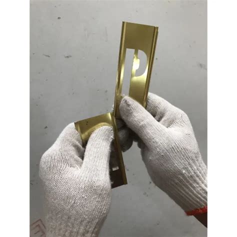 Brass Stencil Set Interlocking Letters Quality Brass Stencil Set And