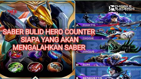 Item And Build Saber Tersakit 2023 Cara Main And Combo Saber Tutorial