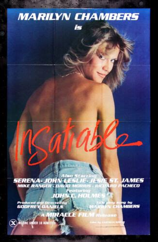 Insatiable Cinemasterpieces Original Adult Marilyn Chambers Movie