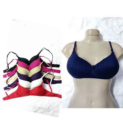 Plain Seamless Lace Cotton Padded Bra At Rs 155piece In Mumbai Id