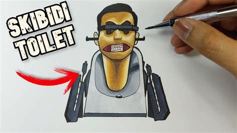 Como Dibujar A TANK TOILET De SKIBIDI TOILET How To Draw Skibidi