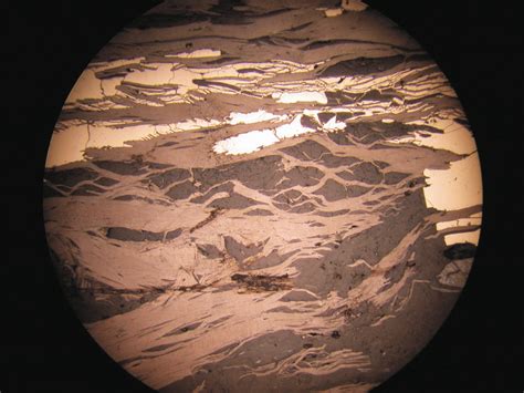 A Thin Section Image Showing The Texture Of Graphite And Download