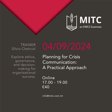 Mitc Cpd Crisiscommunication Mitc