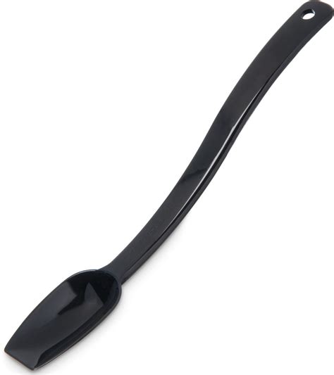 Carlisle 445003 Plastic Solid Serving Spoon 8 14 Oz Black Jean
