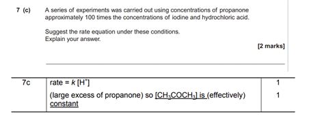 Rates Equation Question Ralevelchemistry