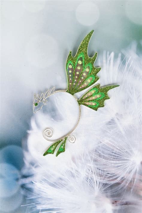 Fairy Dragon Ear Cuff No Piercing Dragon Ear Wrap Etsy