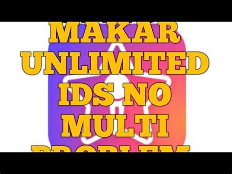 Create Starmaker Unlimited Ids No Multi Problem YouTube