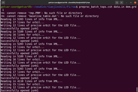 Help Stack Smashing Detected Terminated Issue Gmtsar